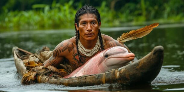 What is the legend of the pink dolphin in Brazil? - Dolphins And You