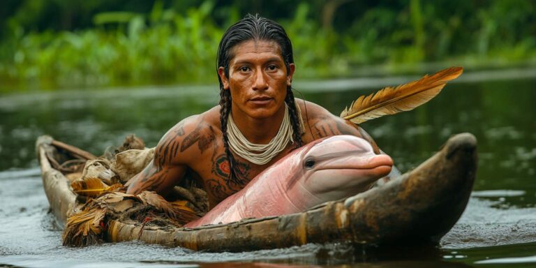 What is the legend of the pink dolphin in Brazil? - Dolphins And You